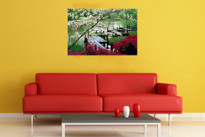 Nature Wall Poster| Water Lake Scenery Poster |Decorative Poster| Self ...