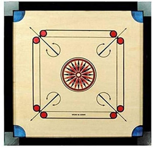 Nidasuper SS wooden carrom board 26 inch Carrom Board 3.81 cm Carrom ...
