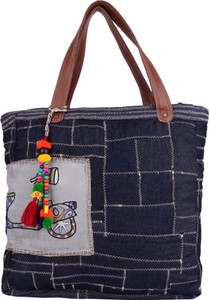 Buy Indha Craft Women Blue Tote Blue Online @ Best Price in India ...