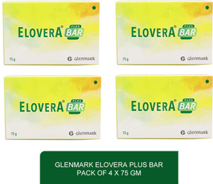 Glenmark Elovera Plus Bar,75g - Pack 4 x 75 gm - Price in India, Buy ...