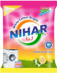 NIHAR Washing Machine Powder 500g (Pack of 1) Detergent Powder 500 g ...