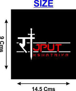 CVANU Sticker & Decal for Car & Bike Price in India - Buy CVANU Sticker ...