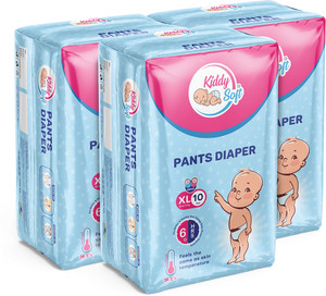 KiddySoft Pants Diaper Extra Large-10 (Pack of -3) - XL - Buy 30 ...
