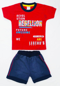 TINY BINY Boys Casual T-shirt Shorts Price in India - Buy TINY BINY ...