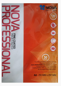 Flipkart.com | NOVA A4 130 GSM GLOSSY PHOTO PAPER 50 SHEET GLOSSY PHOTO ...