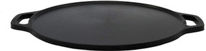 NATURALMART Double Handle Cast Iron DOSA/CHAPATI/ROTI/PULKA/ Tawa - 12 ...