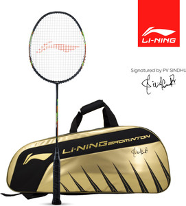 LI-NING PV Sindhu Signed Collection Multicolor Strung Badminton Racquet ...
