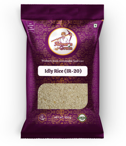 Farmers Grain Idly Rice (1 kg) Dosa Rice (Medium Grain, Parboiled ...