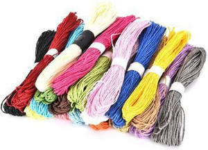 Flipkart.com | DECORAMA Colorful DIY Paper Rope Threads for Various Art ...