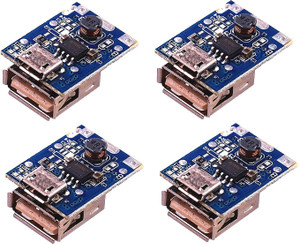 gyzmofreakz 4pcs 5V Step-Up Power Module Lithium ion Battery Charging ...