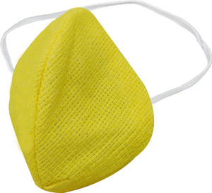 AdroitZ Yellow Dust Mask-02 ANTI-DUST/ANTI-POLLUTION SOFT BREATHABLE ...