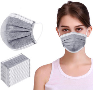 3W Disposable face Mask with 4 Layer Protection and with Adjustable ...