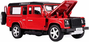 DEUSON ECOM 1:32 Scale Land Rover Defender Diecast Metal Car Pull Back ...