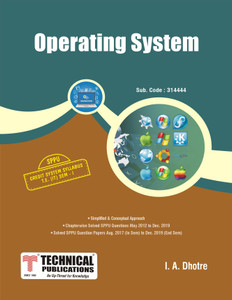 Operating System for SPPU 15 Course (TE - I - IT - 314444): Buy ...