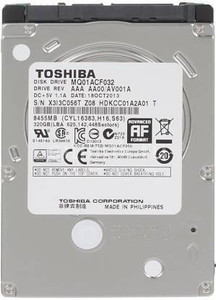 TOSHIBA HDD2H23 320 GB Laptop Silver SATA II Internal Hard Disk Drive ...