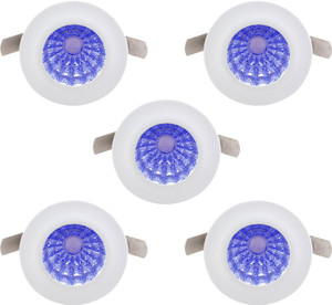 Fab Lite Mini Recessed Commercial 1.5W COB LED Ceiling Spot Light (Pack ...