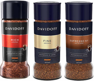 Davidoff Rich Aroma-100gm, Fine Aroma -100gm and Espresso 57 Instant ...