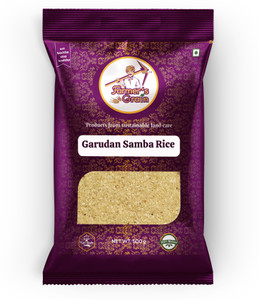 Farmers Grain Traditional Garudan Samba Rice (1 kg) Boiled Rice (Medium ...