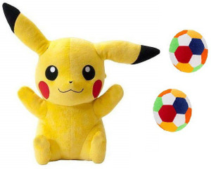 Crispy toys Pikachu & Soft toy Balls in small size Teddy Bear 26 & 10 ...