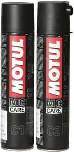 MOTUL Combo of Chain Cleaner and Lube For all Bikes & Cars Chain Oil ...
