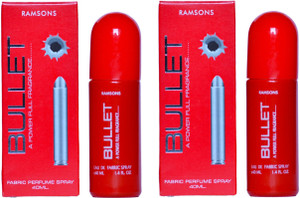 Buy RAMSONS Bullet Perfume 40ML Each (Pack of 2) Eau de Parfum - 80 ml ...