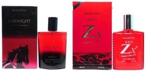 Buy RAMSONS MIDNIGHT+RED ZX Eau de Parfum - 200 ml Online In India ...