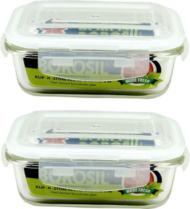BOROSIL Glass Grocery Container - 370 ml Price in India - Buy BOROSIL ...
