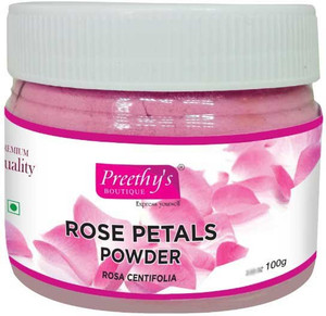 Preethy's Boutique Premium Quality Rose Petal Powder Face Pack for ...
