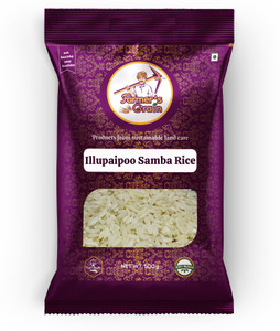 Farmers Grain Traditional Illupaipoo Samba Rice (500 g) Boiled Rice ...