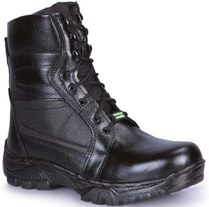 Para Commando Genuine Leather Army Safety Boot Shoes Boots For Men ...