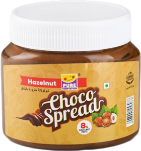Pure Temptation Hazelnut Flavoured Choco Spread 8% Hazelnut Paste 0.34 ...