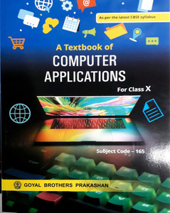 A Text Book Of Computer Applications For Class-10th: Buy A Text Book Of ...