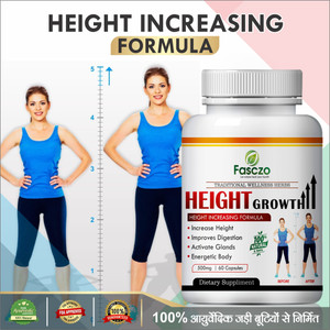 Fasczo Height Growth Tablets Useful For Body Growth Remedy For Newages ...
