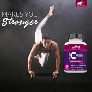 Zenith Nutrition Vitamin-C 500mg 120nos Price in India - Buy Zenith ...