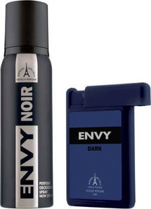 Envy 1 Noir Deo & 1 Dark Pocket Perfume Body Spray - For Men - Price in ...