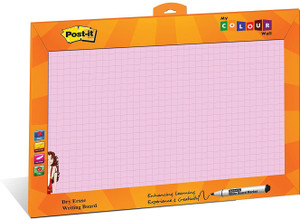 Post-It My Colour Wall Dry Erase Writing Board (Pink) Price in India ...