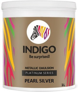Indigo SLVR PEARL SILVER Emulsion Wall Paint Price in India - Buy ...
