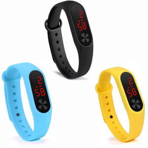 KHANDERAYA Stylish Professional Band Digital Watch - For Men - Buy ...