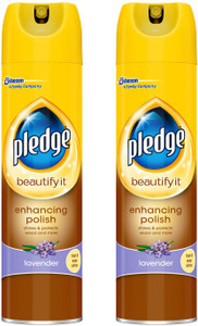 Pledge Aerosol Wood Polish|Wood Shiner|Lavender Fragrance | Flipkart.com