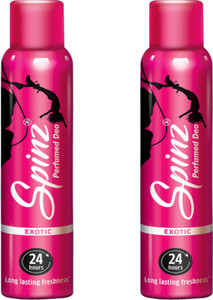 Spinz Deodorant Spray - For Women Pack of 2 Each 75ml Deodorant Spray ...