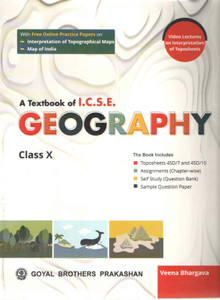 A Text Book Of Icse Geography Class - 10: Buy A Text Book Of Icse ...