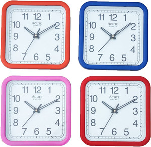 Acute Analog 20 cm X 20 cm Wall Clock Price in India - Buy Acute Analog ...