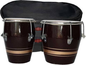 NSR professional bongo drum With Bag 07 Wooden Bongo Price in India ...