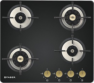 FABER Maxus HT604 CRS BR CI AI Glass Automatic Hob Price in India - Buy ...
