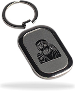 Sai Divya SAIBABA Sai Baba Blue Stainless Steel Key Chains for Car ...