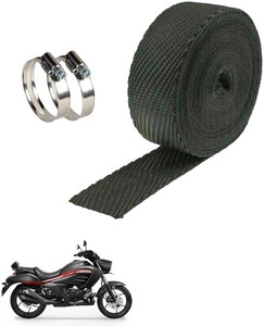 Dhe Best Bike Slinecer Wrap with Clamp Heat Shield Bike Exhaust ...