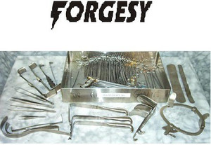 Forgesy MAJOR GYNECOLOGY INSTRUMENT SET Gynecological Aspiration Kit ...