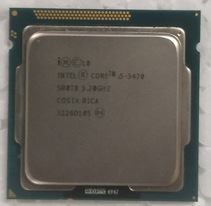 Intel I5-3470 3.2 GHz LGA 1155 Socket 4 Cores Desktop Processor - Intel ...