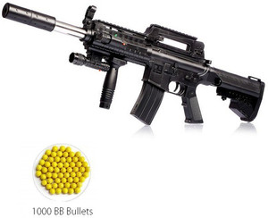 HALO NATION M4A4 Sniper Rifle Gun Toy BB Bullet Toy Gun - 25 Inches ...