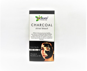 Bio Reach CHARCOL SHINER BLEACH (FACE & BODY) 200GM - Price in India ...